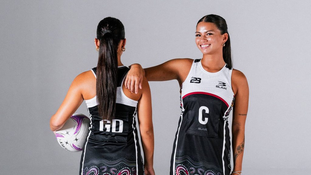 Custom Netball Dresses & Uniforms | Indigenous Designs | Blakk Sportswear